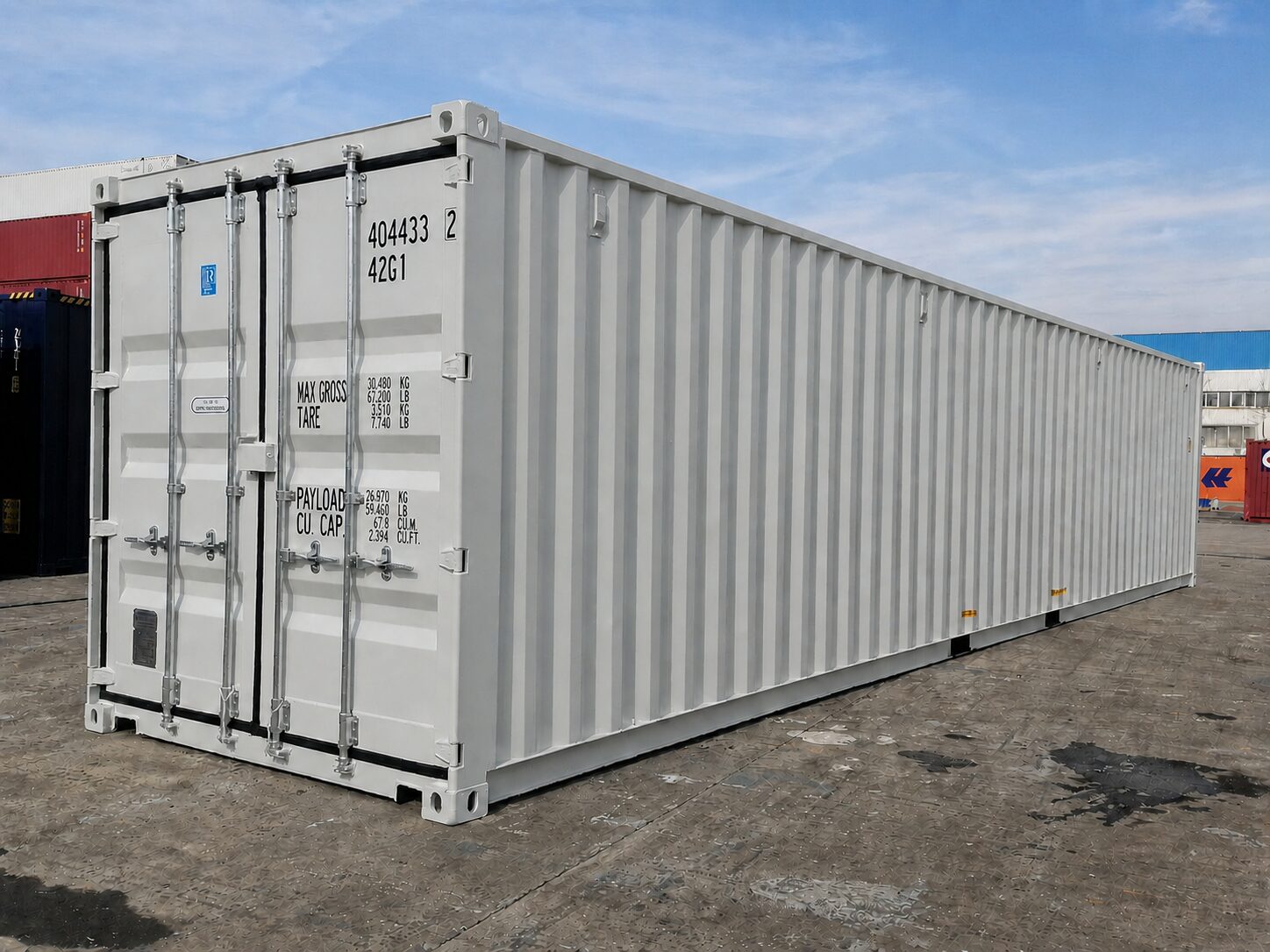 Conteneur Maritime Neuf 40 Pieds High-Cube